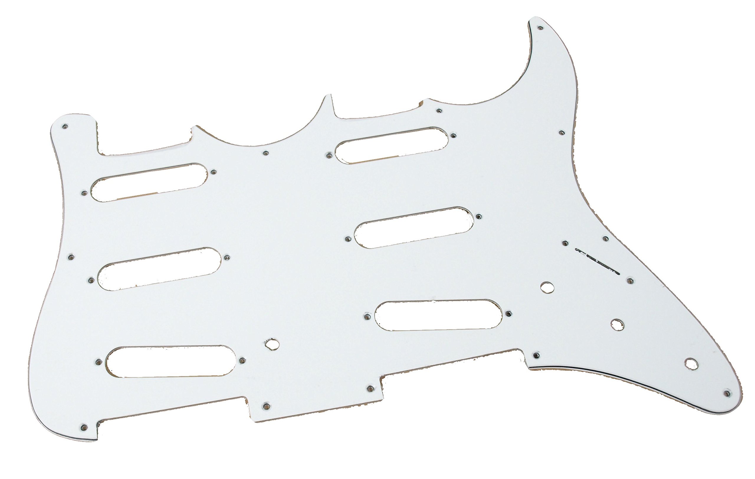Solo ST Style Double Neck DIY Guitar Kit, Paulownia Body, DSTK-1