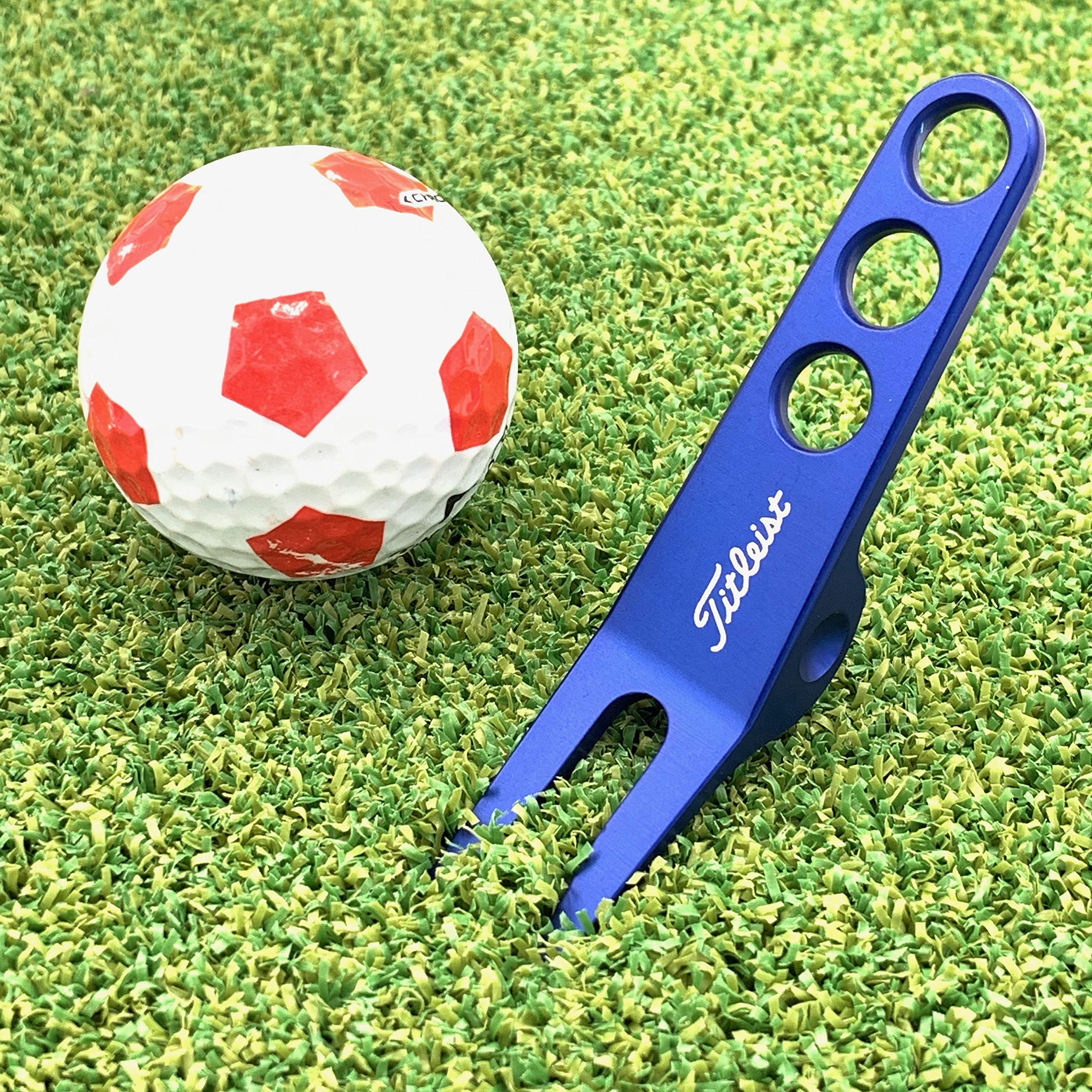 Scotty Cameron Divot Pivot Tool Engraved Logo Aluminum Blue