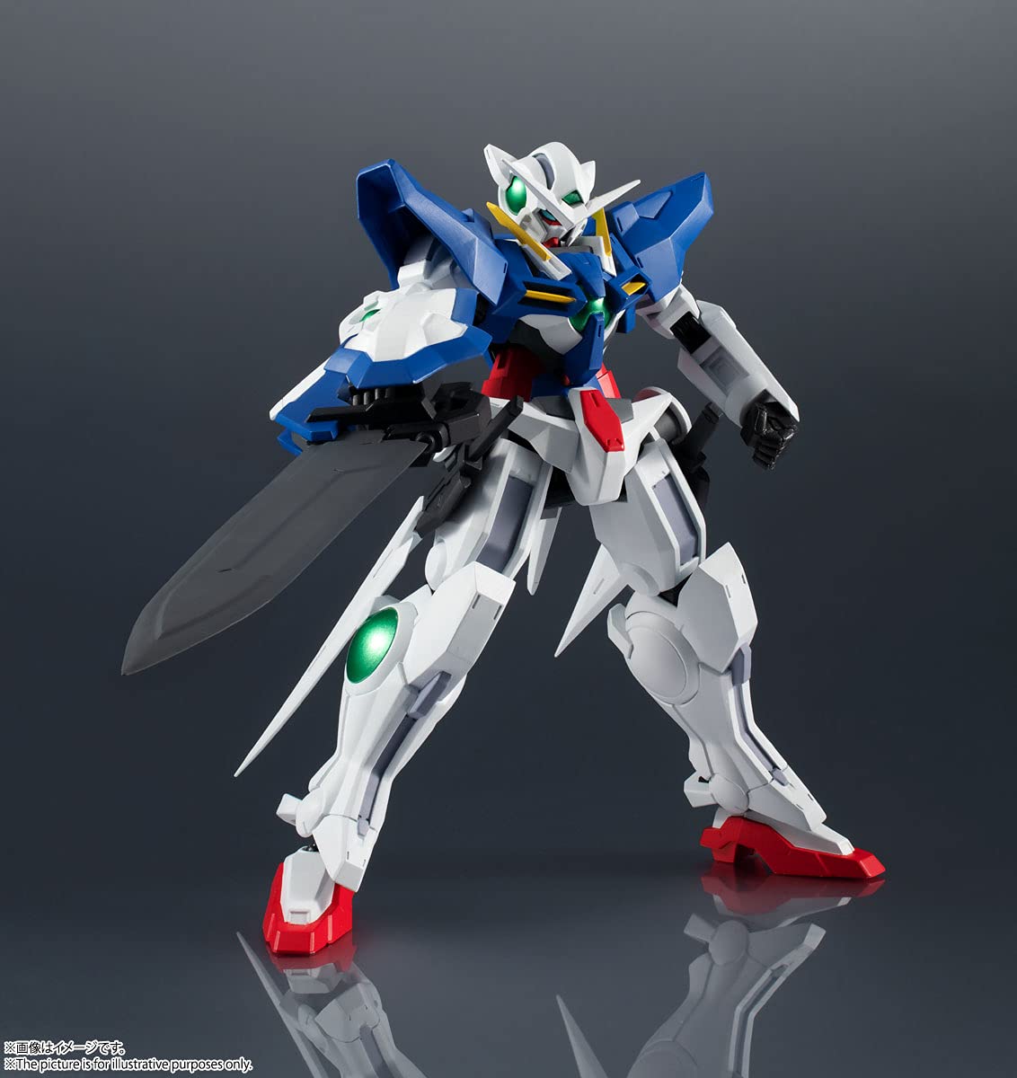 TAMASHII NATIONS - Mobile Suit Gundam 00 - GN-001 Gundam Exia, Bandai Spirits Gundam Universe Action Figure
