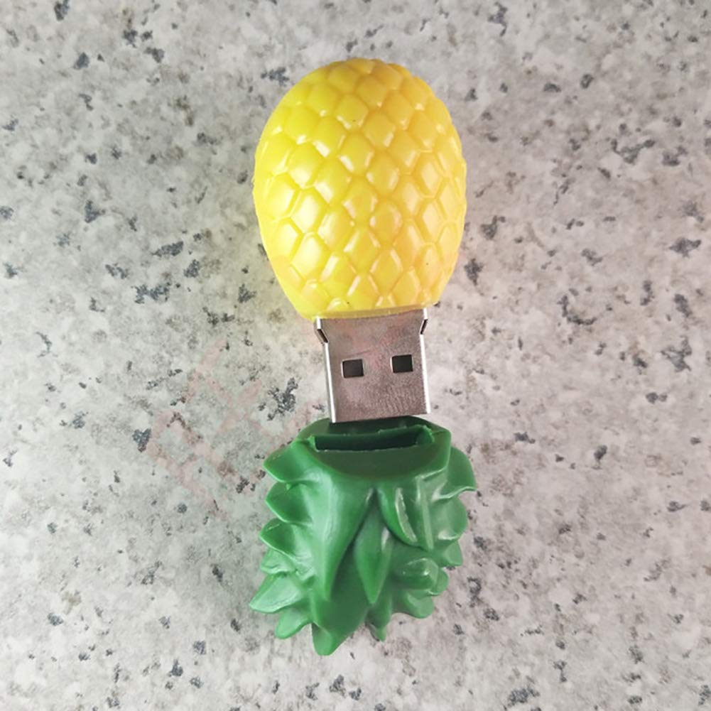 schicj133mm Cartoon Pineapple 8GB 16GB 32GB 64GB 128GB Mini Gift U Disk,USB Flash Drive,USB Memory Stick,Flash Drive,Memory Stick 8GB