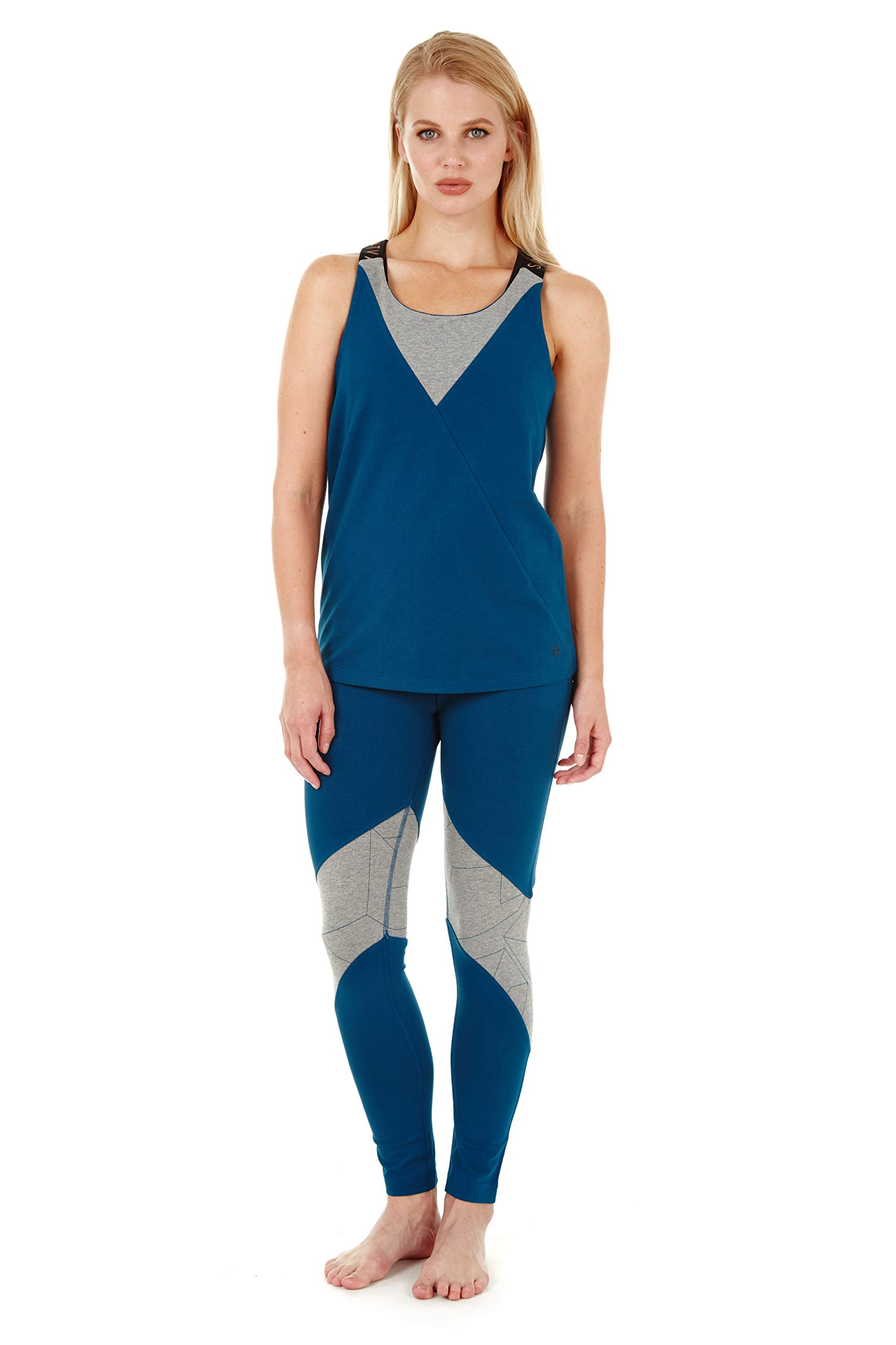 Satva Organic Cotton Jasper Tank Sailor Blue