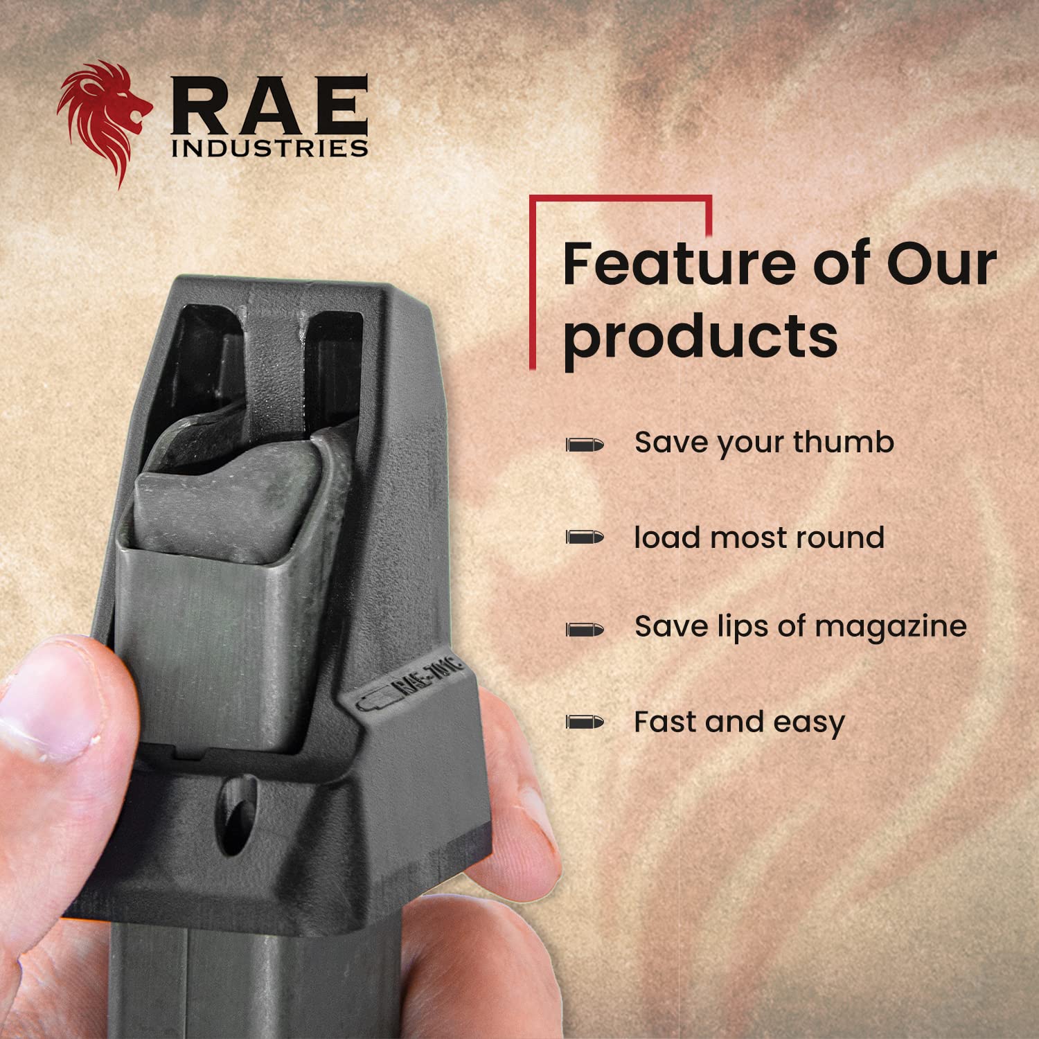 RAEIND Speed Loaders for Ruger SR9 9mm Custom Magazines (Ruger SR9-9mm)