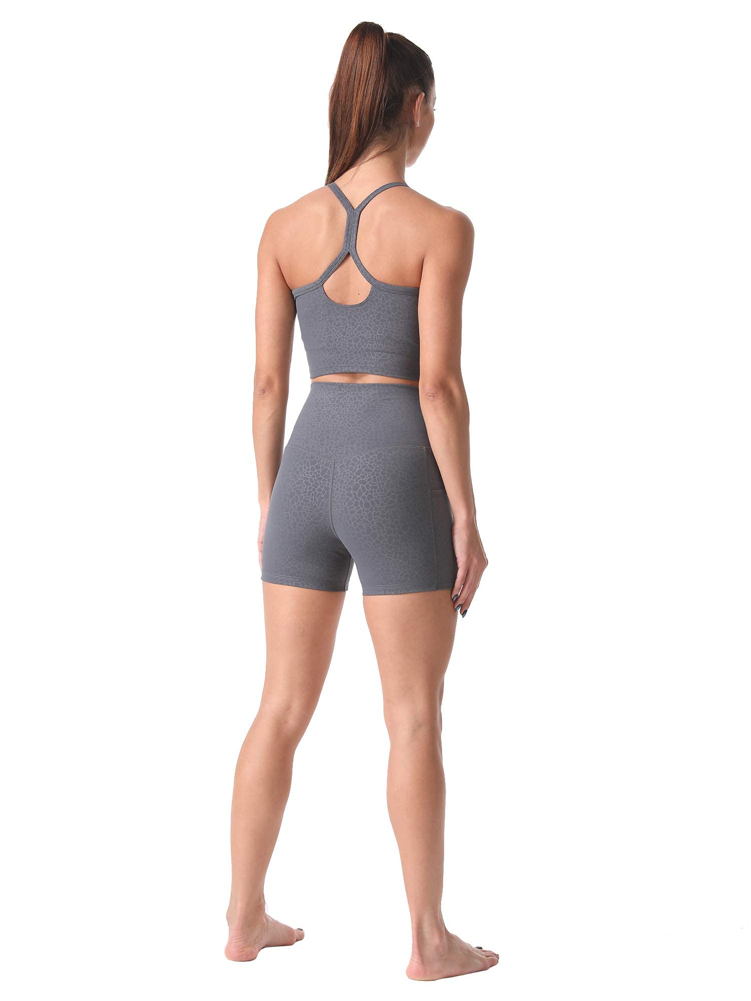 Sunzel 8" / 5" / 3" Biker Shorts for Women with Pockets, High Waisted Yoga Workout Shorts