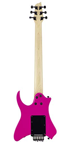 Traveler Guitar Electric Guitar 6 String Vaibrant Standard, Right, Hot Pink, (V88S HPKGMP)