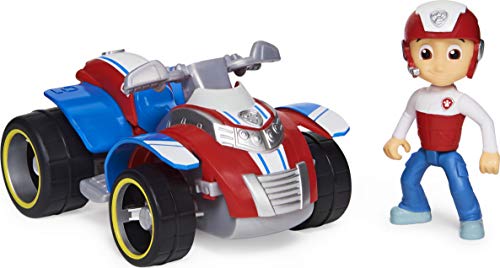 Paw Patrol, Ryderās Rescue ATV Vehicle with Collectible Figure, for Kids Aged 3 and up