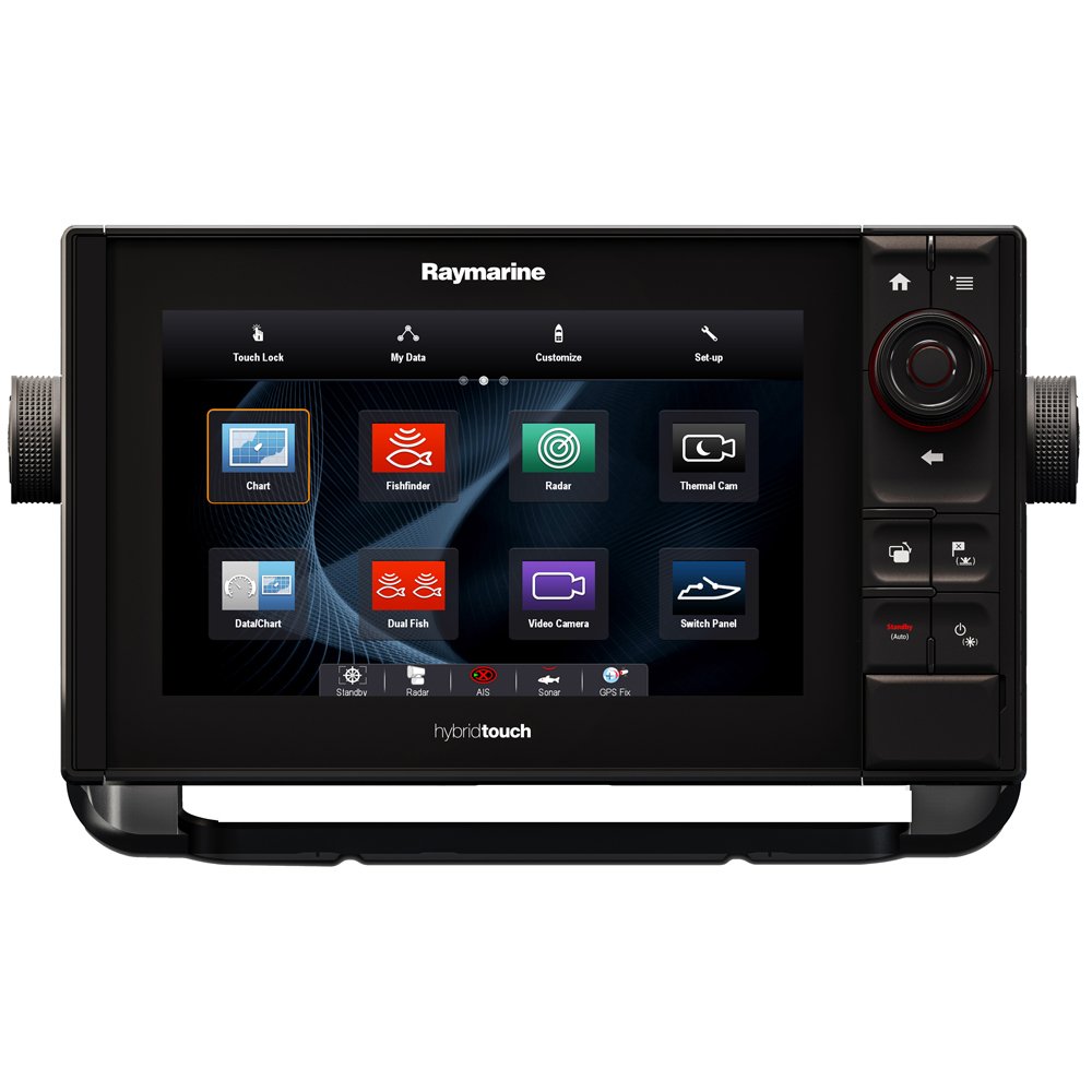 Raymarine ES97 Multifunction Display with Wi-Fi, Built-in 600W Digital Sounder & Navionics, 9"