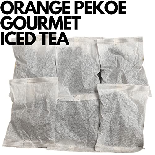 Sarasota Tea, Gallon Tea Bags, Gourmet Black Iced Tea Bags, 1 Gallon Iced Tea Bags, (48 Count)