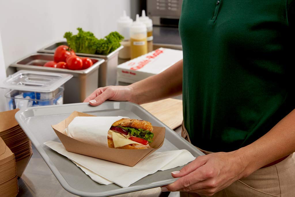 Quik-Rap, LQ1212PL, White, Insulated Sandwich Paper, 12" Length x 12" Width by GP PRO (Georgia-Pacific) (Case of 5 Packs, 500 Per Pack)