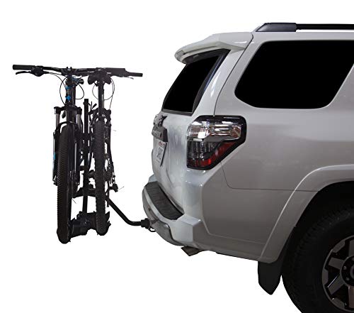 Saris Bicycle Racks, All Star Tray Style Hitch Rack, Mount 2 Bikes, Black