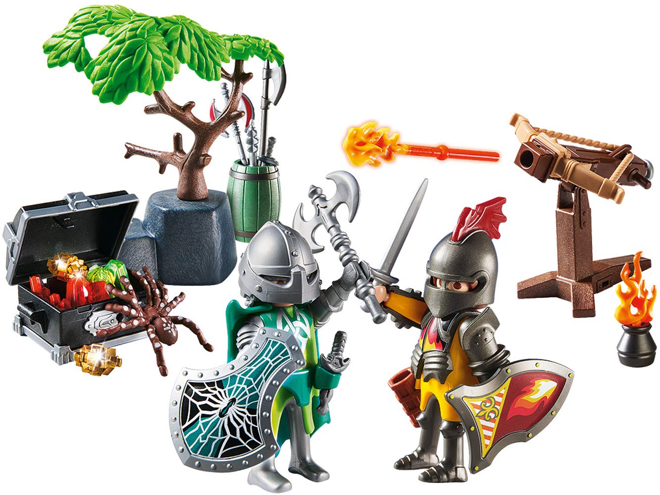 Playmobil Knight's Treasure Battle and Figure Pack Playset