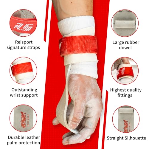 Reisport unisex adult X-Small (0) Men s Ring Grip Velcro, Natural, X-Small US