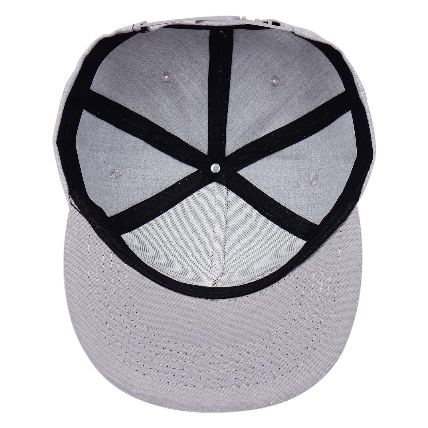 ZHONGNIAO American Flag Hat Unisex Snapback Hat, Flat Brim Hats Unisex Adjustable Trucker Hat Hip Hop Baseball Cap+Eyeglasses White