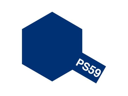 TAMIYA PS-59 Dark Metallic Blue 100ml Spray Can TAM86059 Lacquer Primers & Paints