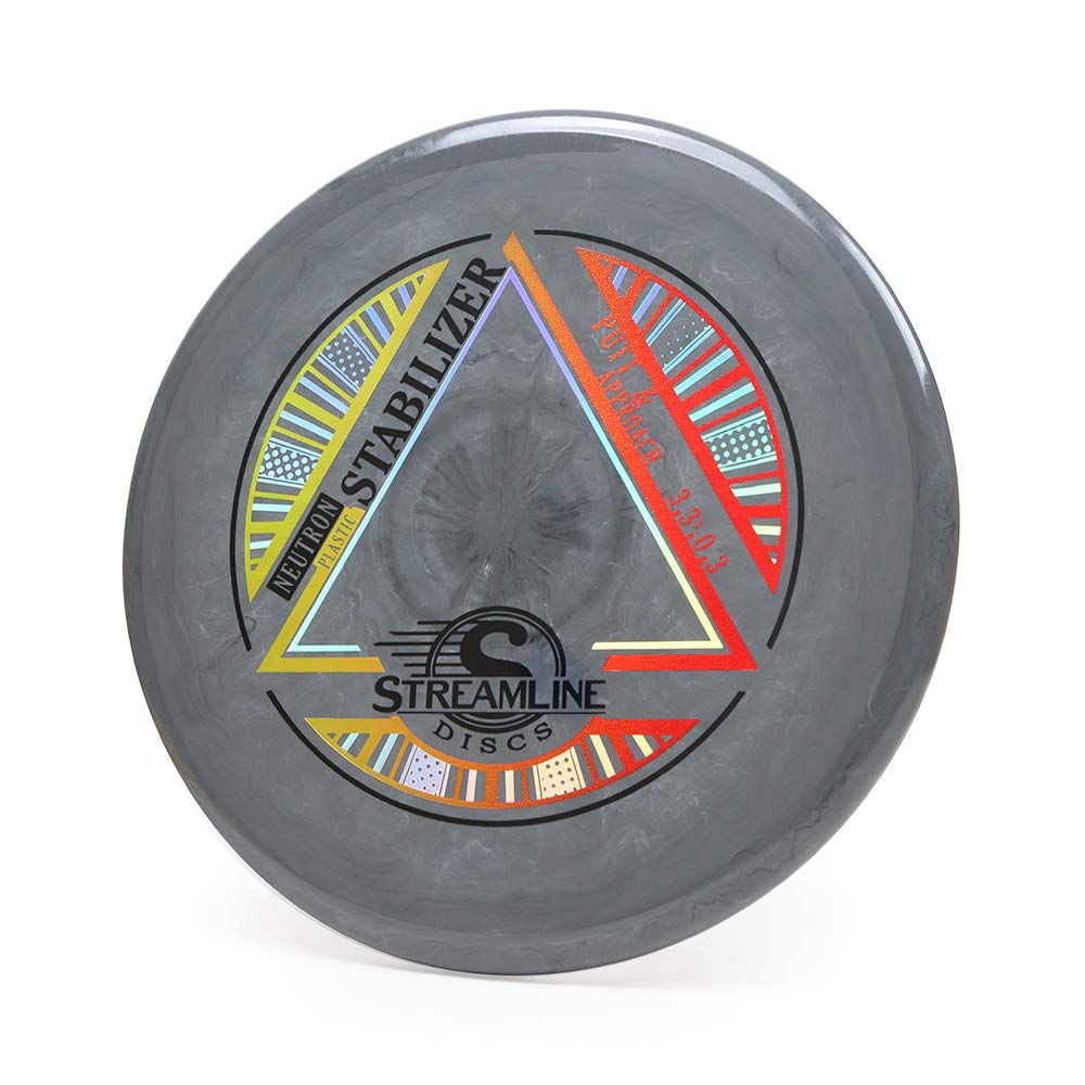Streamline Discs Neutron Stabilizer Putter Golf Disc [Colors May Vary] - 170-175g