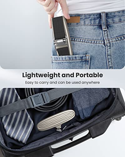 RENPHO Luggage Scale, Travel Essentials, Portable Digital Suitcase Weight Scale with Backlit LCD Display for Travel, Baggage Weighing Scale with Tare Function, 110lb/50kg, Battery Included