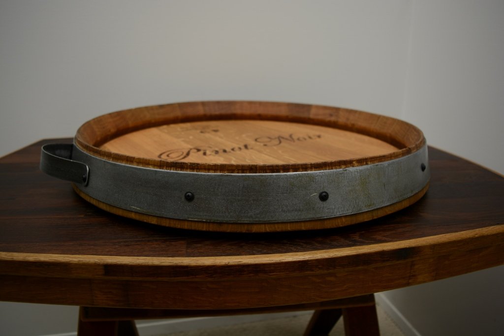 Wine Barrel Lazy Susan Pinot Noir 2
