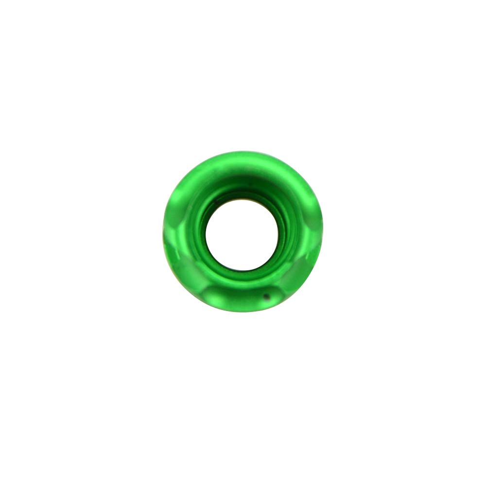 SHARROW Archery Hooded Peep Sight 37/45 Degree Aluminum Alloy Peep Sights Compound Bow Accessories (Green, 45 Degree)