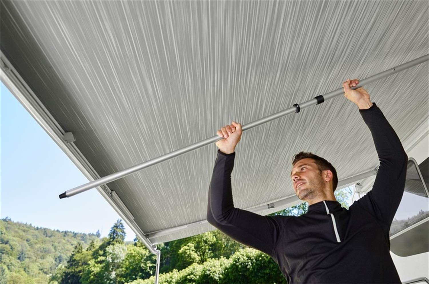 Thule Awning Tent Tension Rafter G2 2.00 m (Wall)-Silver