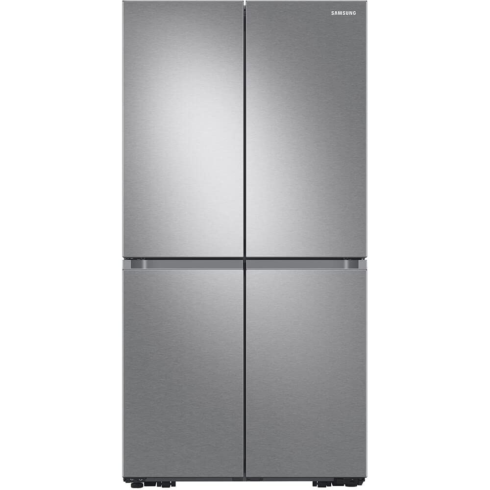 Samsung - RF29A9071SR - 29 cu. ft. Smart 4-Door Flex™ refrigerator featuring Family HubTM with Beverage Center and Dual Ice Maker with Ice Bites in Stainless Steel