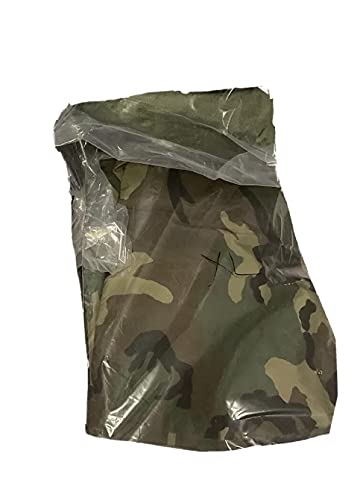 Tennier Industries US Military Extra Long Woodland Bivy Cover,Black, Green, Brown, Tan