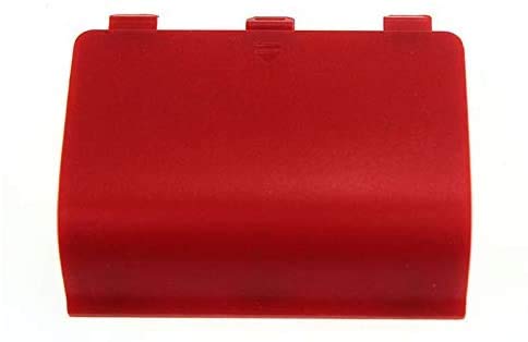 Replacement Battery Back Cover Door Case for Xbox One Wireless Controller (Red)