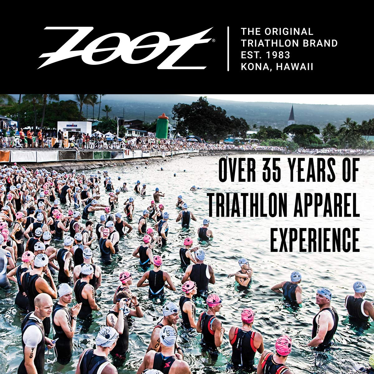 Zoot Men’s LTD Triathlon Tank Top – Mens Triathlon Top and Compression Tank w/Primo Fabric & Pockets (NIUHI, Medium)