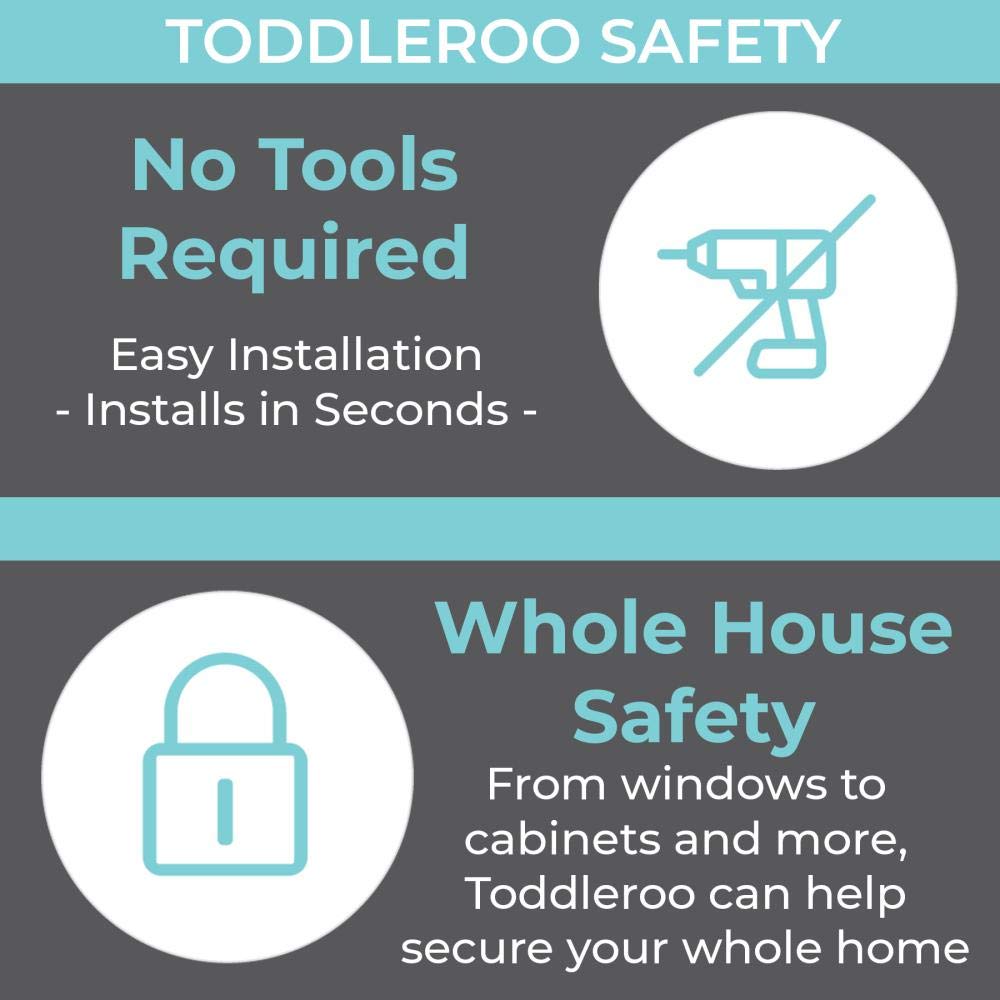 Toddleroo by North States Gel Corner Protectors | Safeguard Sharp Corners for Home Safety | Baby proofing with Confidence (4-Pack, Clear)