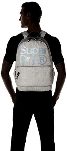 Superdry Men's Logo Montana, Grey (Grey Marl), 13.5x46x30.5 Centimeters (B x H x T)