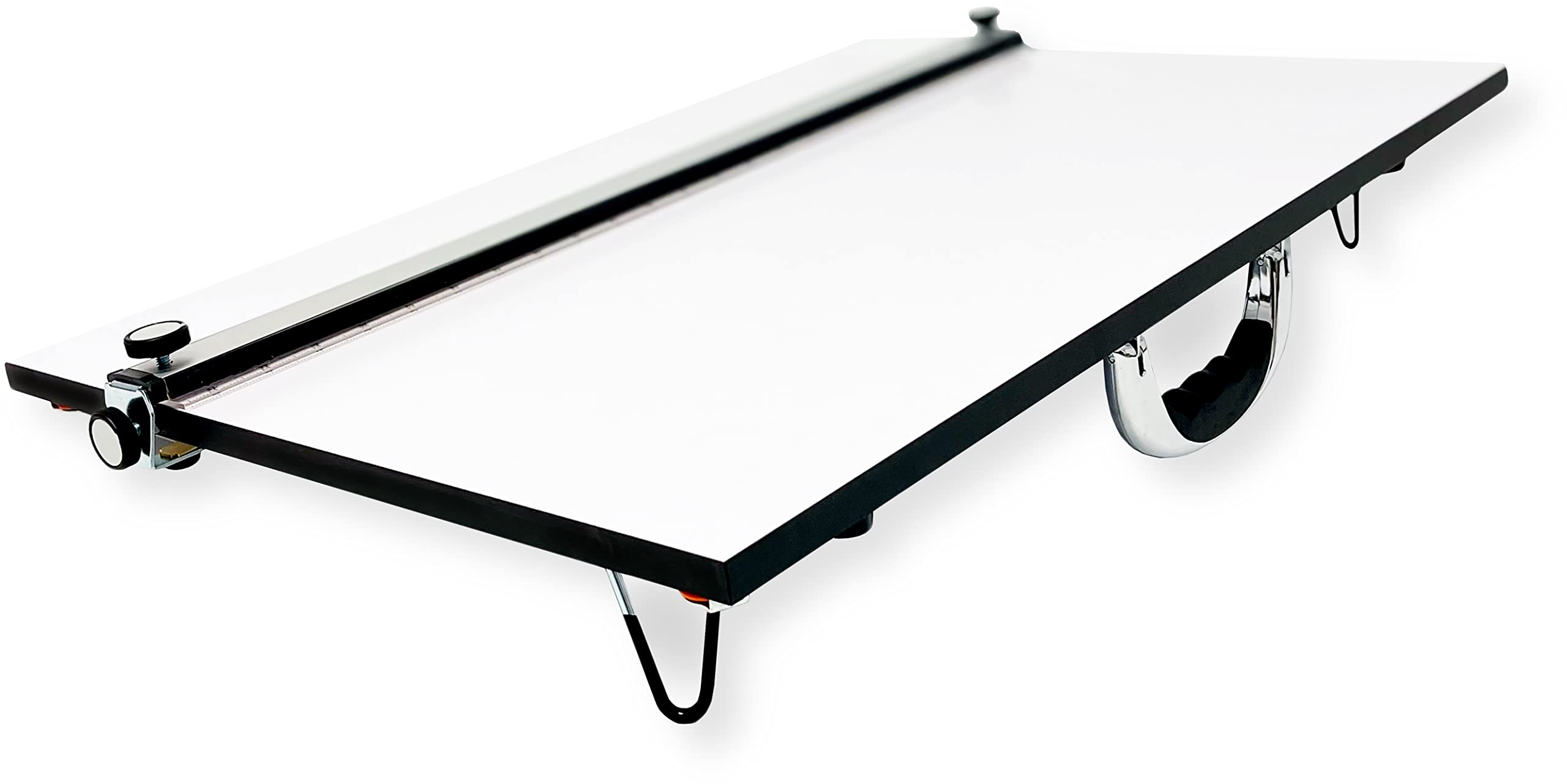 Proartek Drafting PK00018 Model PXB36 Portable Drafting Drawing Board 24" x 36"; PXB Series; Adjustable Aluminum Parallel Straightedge; Carry Handle; Architecture Tool for Students and Professionals