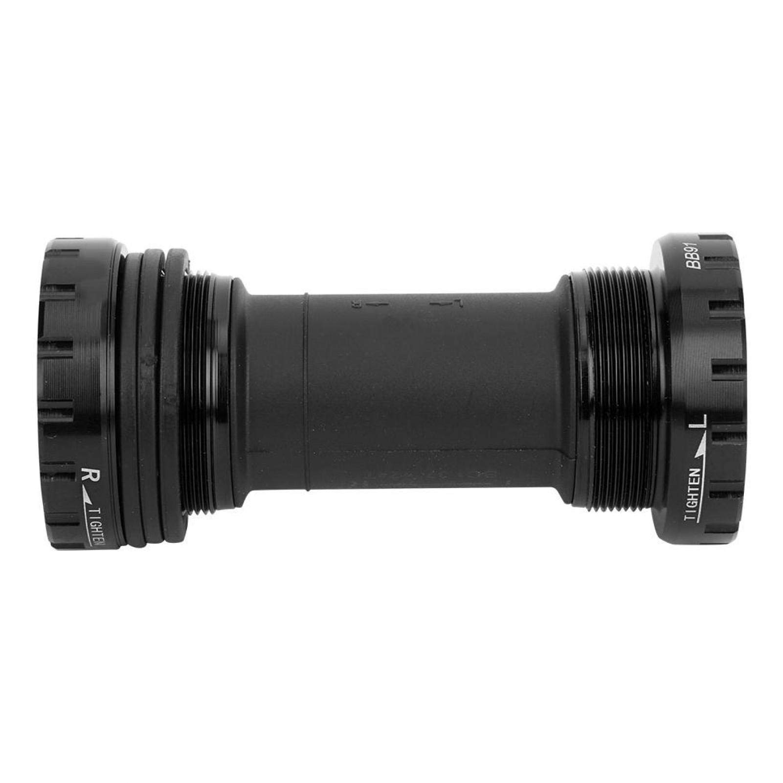 Shipenophy Bike Hollow Press-in Type Thread Bottom Bracket Accessory Road Mountain Bicycle Bike Bottom Bracket for Mountain Road Bicycle(Black)