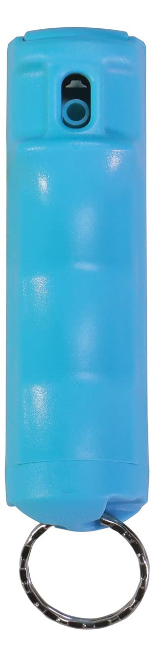 Zarc Vexor Police Strength Pepper Spray, Flip-Top Finger Grip, 20+ Shots, 10-12 Ft. Range - 4 Pack | Multi Color