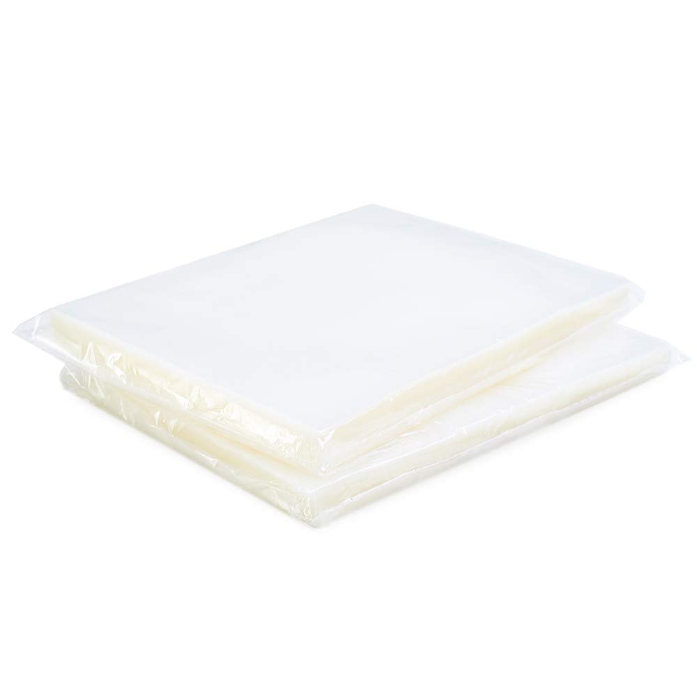 PouchWorth 200 pcs Clear 6 inchx15 inch,3 mil Vacuum Chamber Bags Great for Food Vac Storage