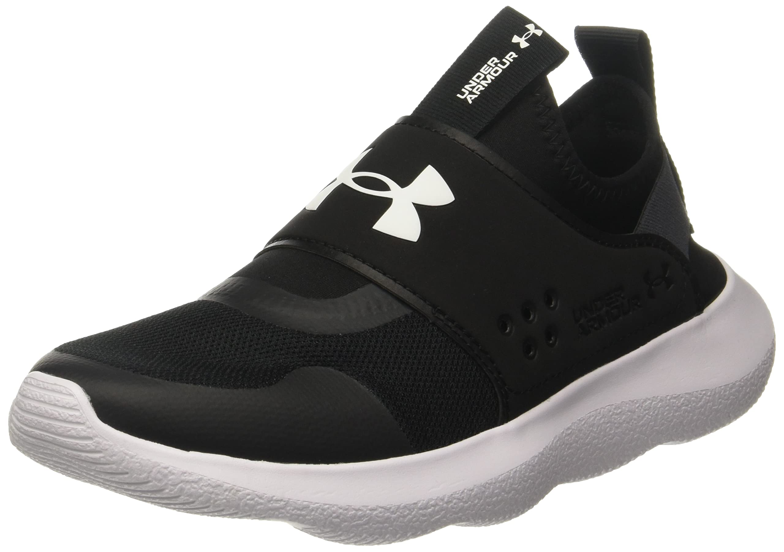 Under Armour Women's Runplay, Black/White, 8 Medium US