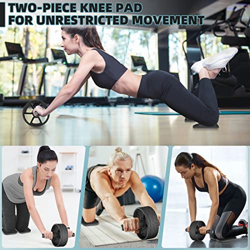 POWER GUIDANCE Ab Roller Wheel, Ab Workout Equipment, Exercise Roller for Abs Workout & Core Strength Training,for Men and Women Exercise at Home, Gym, Office, Outdoors