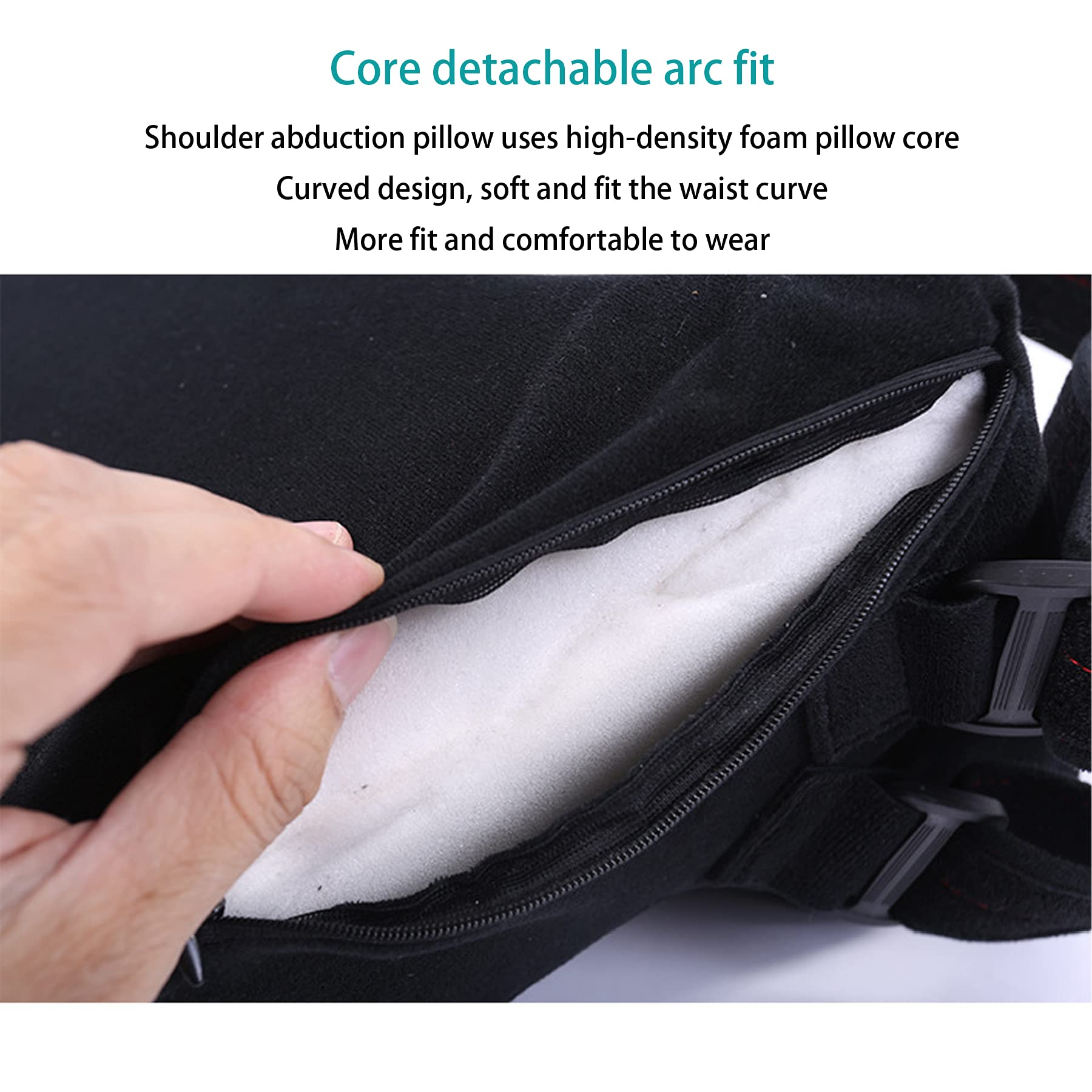 Shoulder Immobilizer Torn Rotator Cuff Sublexion Surgery Dislocated Available Immobilizer for Broken Arm Wrist Elbow Shoulder Injury for Injury Support for Women and Men,Left