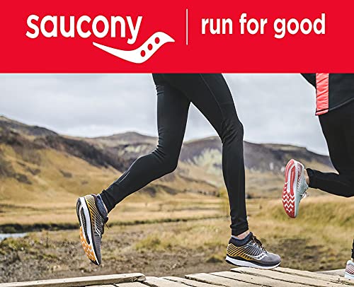 Saucony Men's Performance Comfort Fit Athletic Socks, White/Blue/Red (8 Pairs), Shoe Size: 8-12