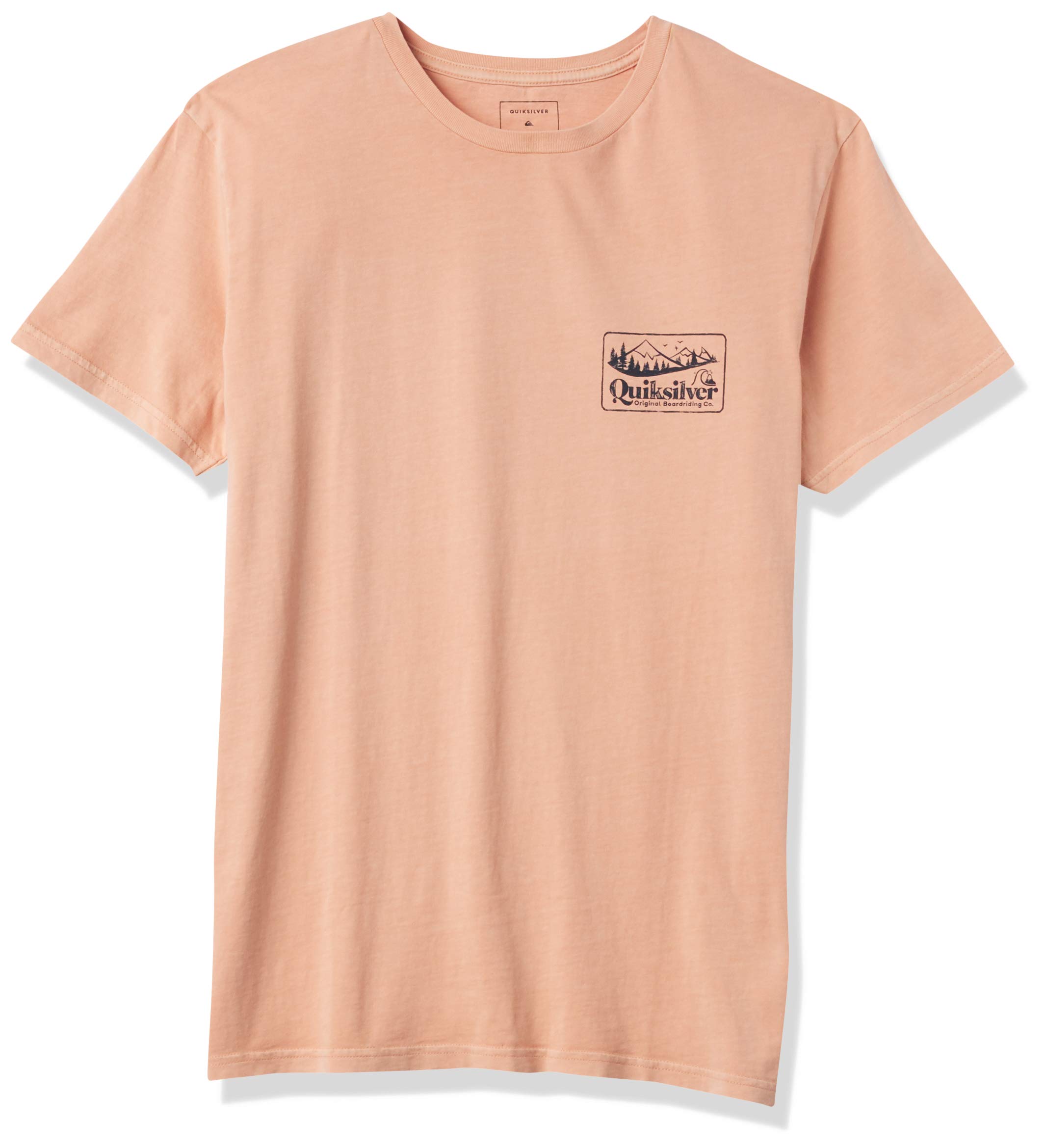Quiksilver Men's Old Habit Short Sleeve, Henna, S