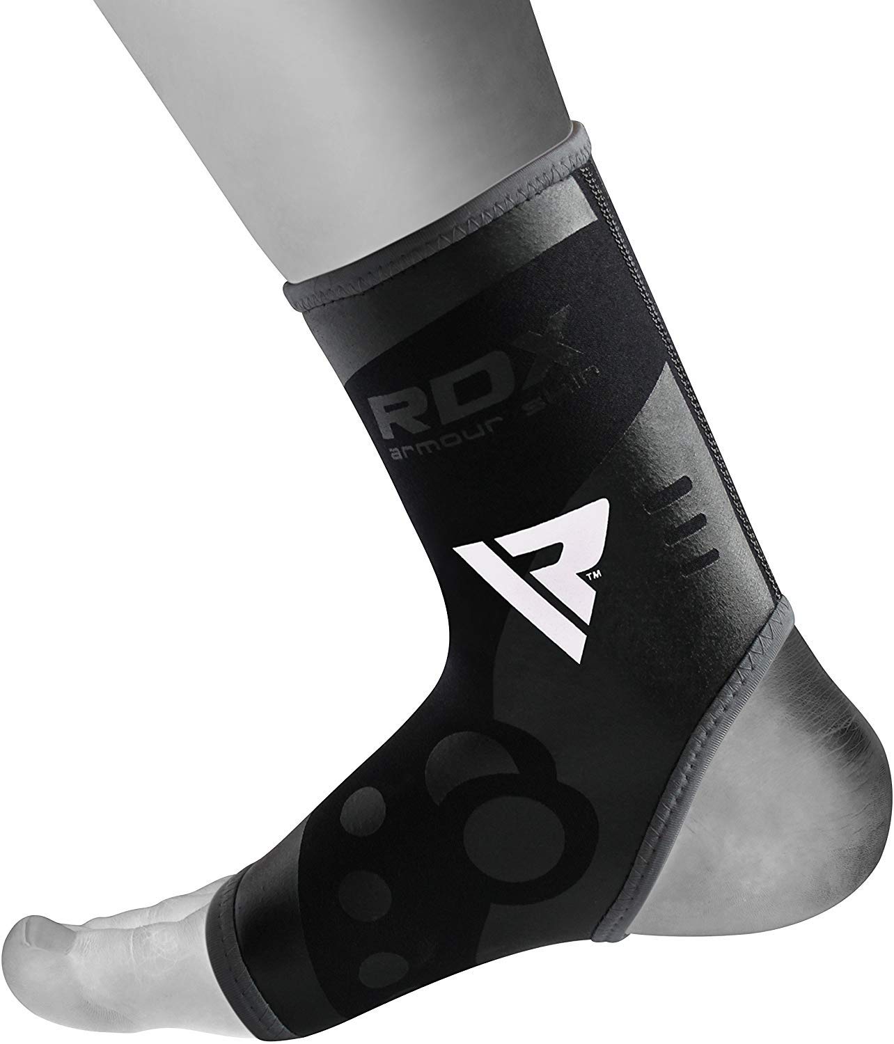 RDX Ankle Support Neoprene Brace Foot Guard Pain MMA Pad Protector (This is Sold as SINGLE ITEM)