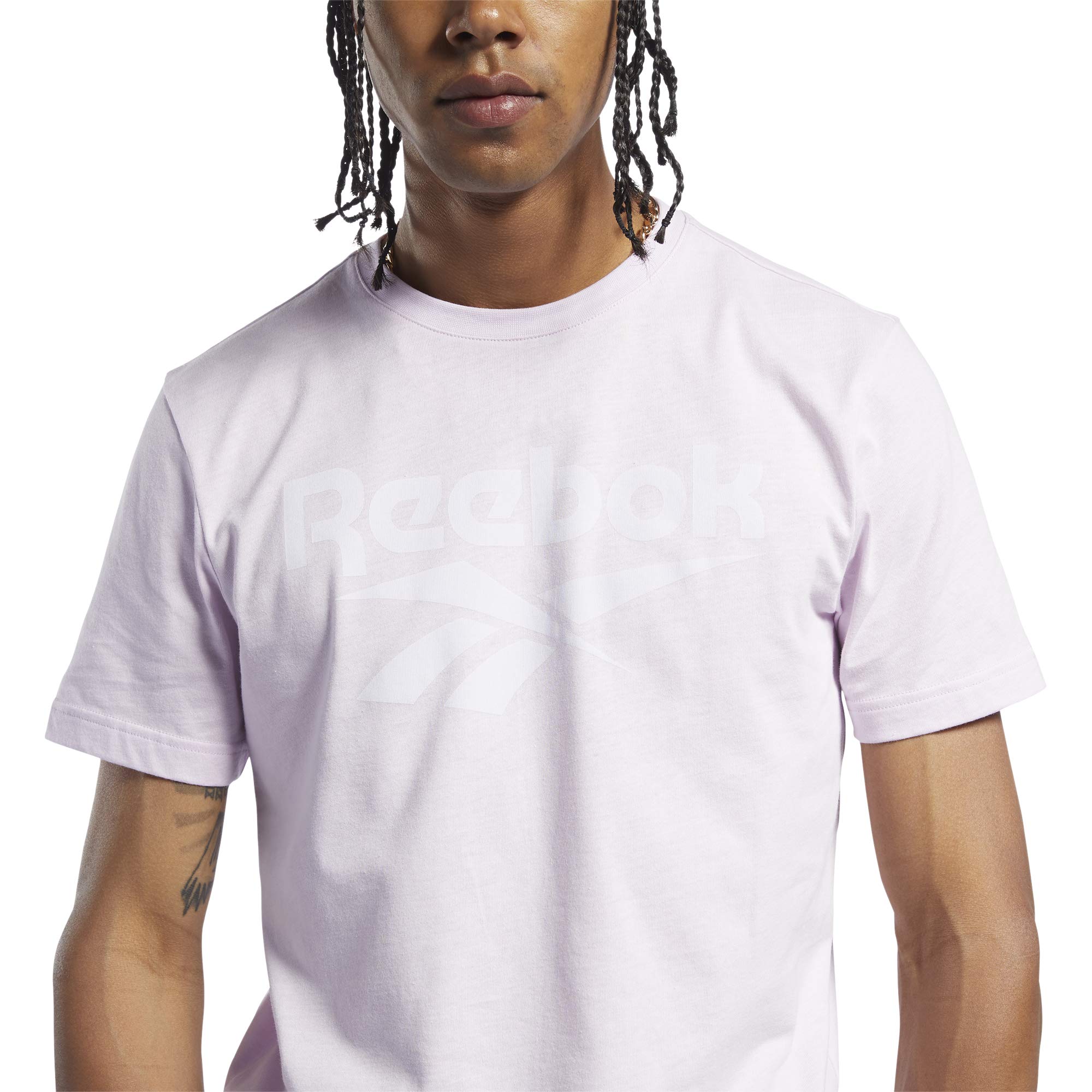 Reebok Classic Vector Tee, Pixel Pink, Small