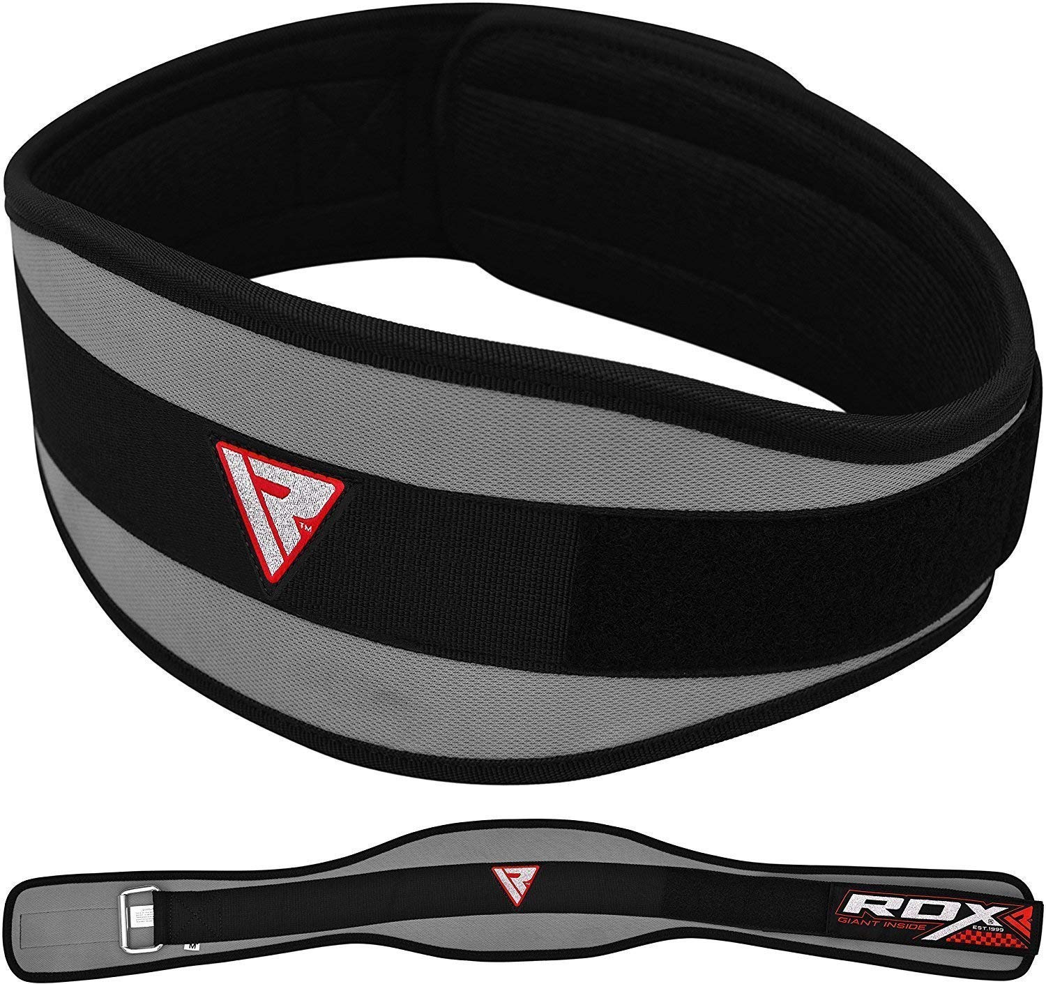 RDX Weight Lifting Belt for Gym Fitness Training, Neoprene Padded Belt with 4.5 Lumbar Back Support, Great for Bodybuilding, Training, Powerlifting, Deadlifts Workout & Squats Exercise