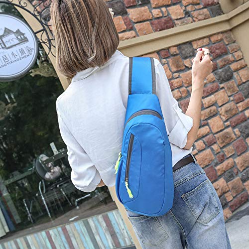 Sling Chest Bag Small Mini Cross Body Shoulder Backpacks with Adjustable Belt for Men Women Outdoors Travel Phone
