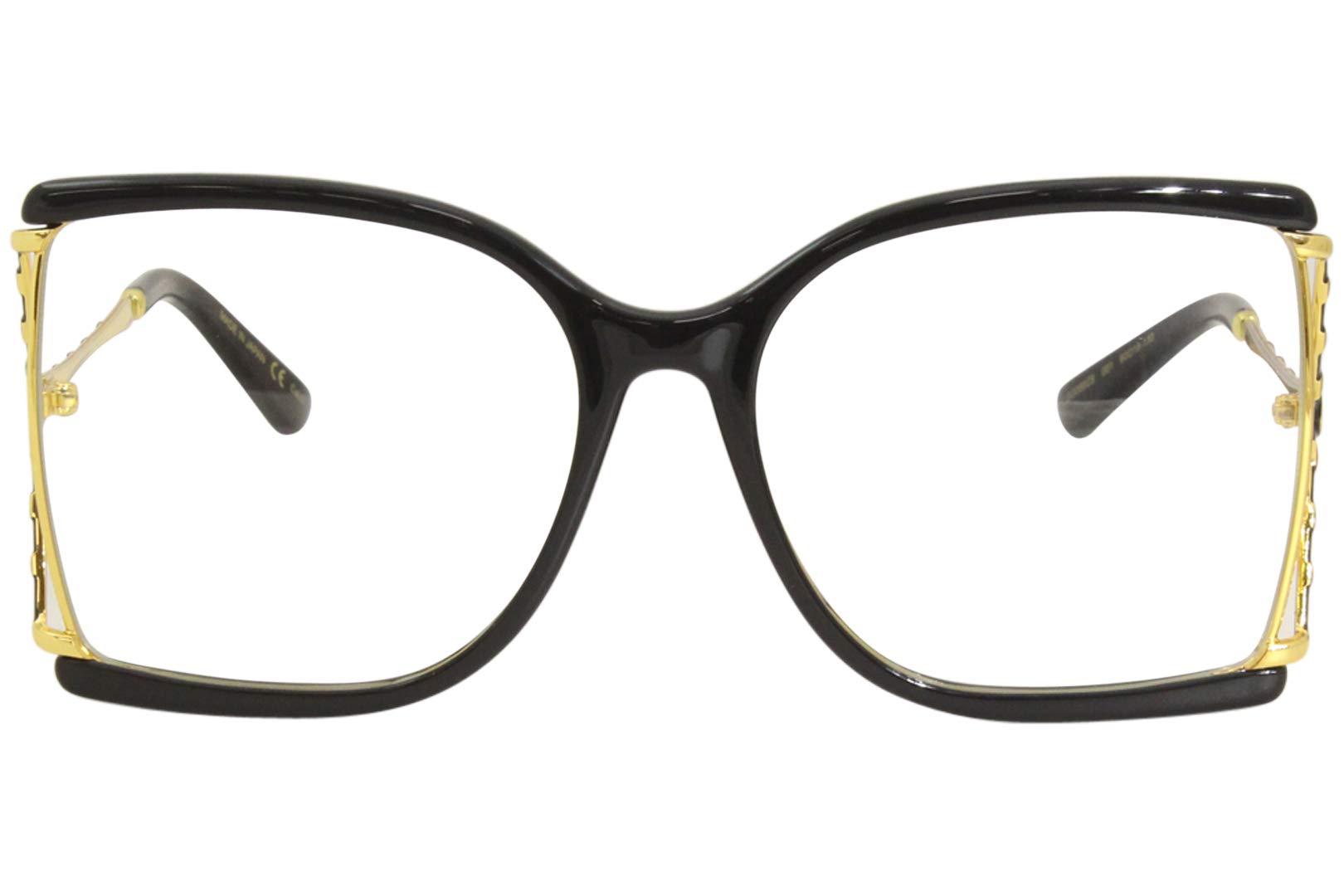 Sunglasses Gucci GG 0592 S- 001 Black/Transparent, 60-18-130