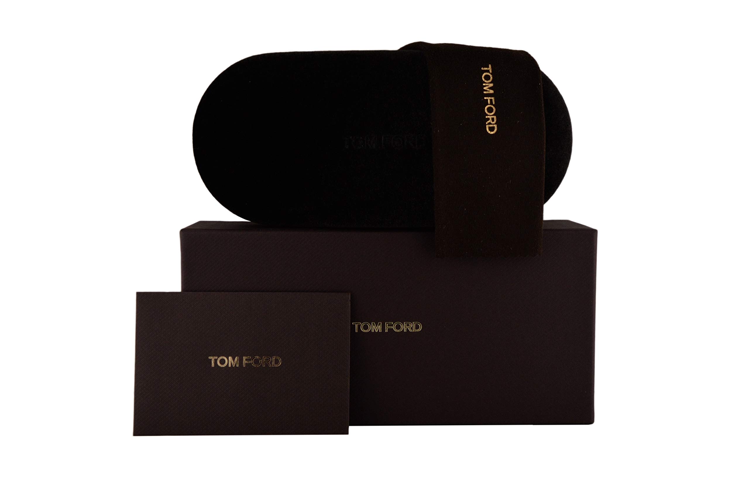 Tom Ford FT5546B Eyeglasses 52-14-140 Shiny Black w/Demo Clear Lens 001 FT5546-B FT 5546B TF 5546-B TF5546B TF5546-B