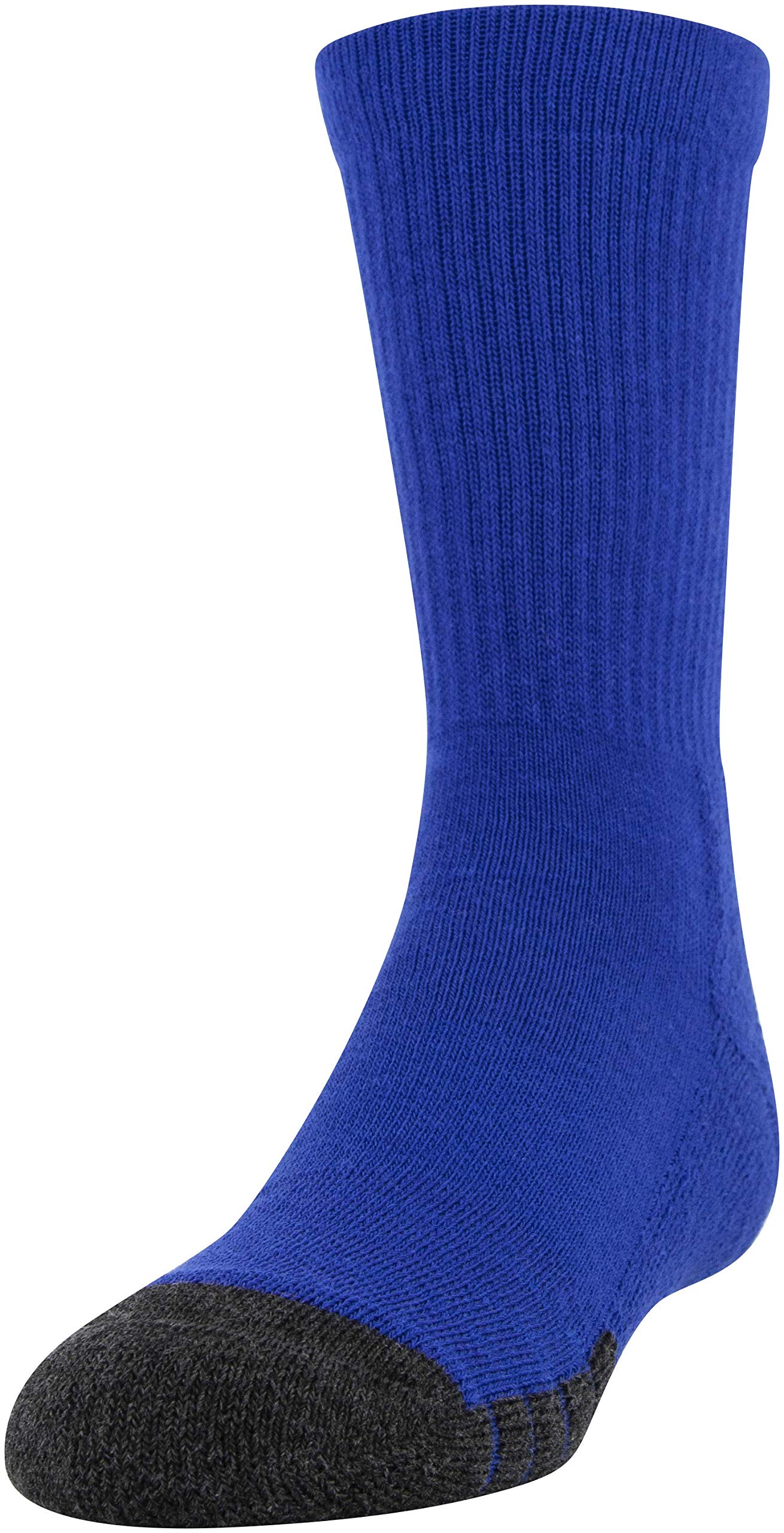 Under Armour Unisex-Child Performance Tech Crew Socks, Multipairs, Royal Assorted (6-Pairs), Small