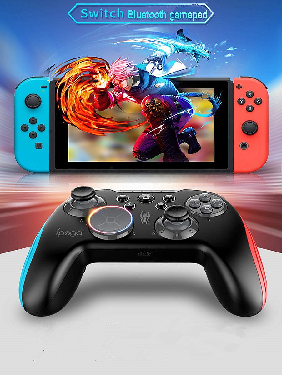 Switch Controller, DoinMaster Wireless Pro Controller for for Switch/Switch Lite with Joystick, Adjustable Turbo Vibration, Ergonomic Non-Slip