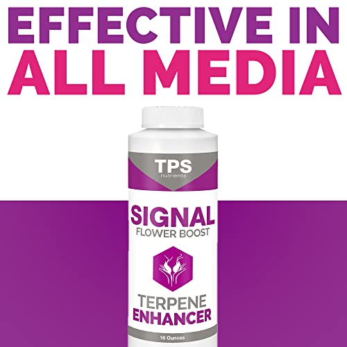 Signal Terpene Enhancer Plant Nutrient and Supplement, Flower Hardener and Increases Flavor by TPS Nutrients, 1 Pint (16 oz)