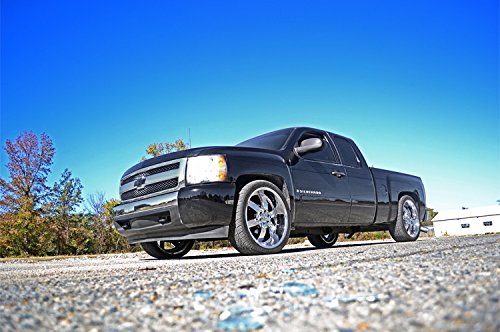 Rough Country 2" Front 4" Rear Lowering Kit for 07-15 Chevy/GMC 1500 2WD - 72330