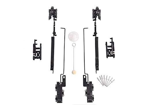 Sunroof Track Assembly Repair Kit for Ford F150 F250 F350 F450 Expedition Lincoln Navigator Mark LT 2000-2016 | Best Sun Roof Replacement Track Parts for F-150 Truck | Premium Car Accessories