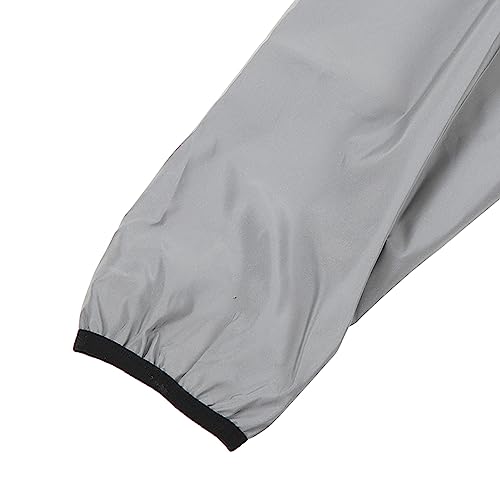 Reflective Jacket, Breathable Waterproof Super Bright Cycling Jacket Packable for Climbing for Hiking (XL)