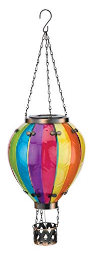 Regal's Hot Air Balloon Solar Lantern LG - Rainbow